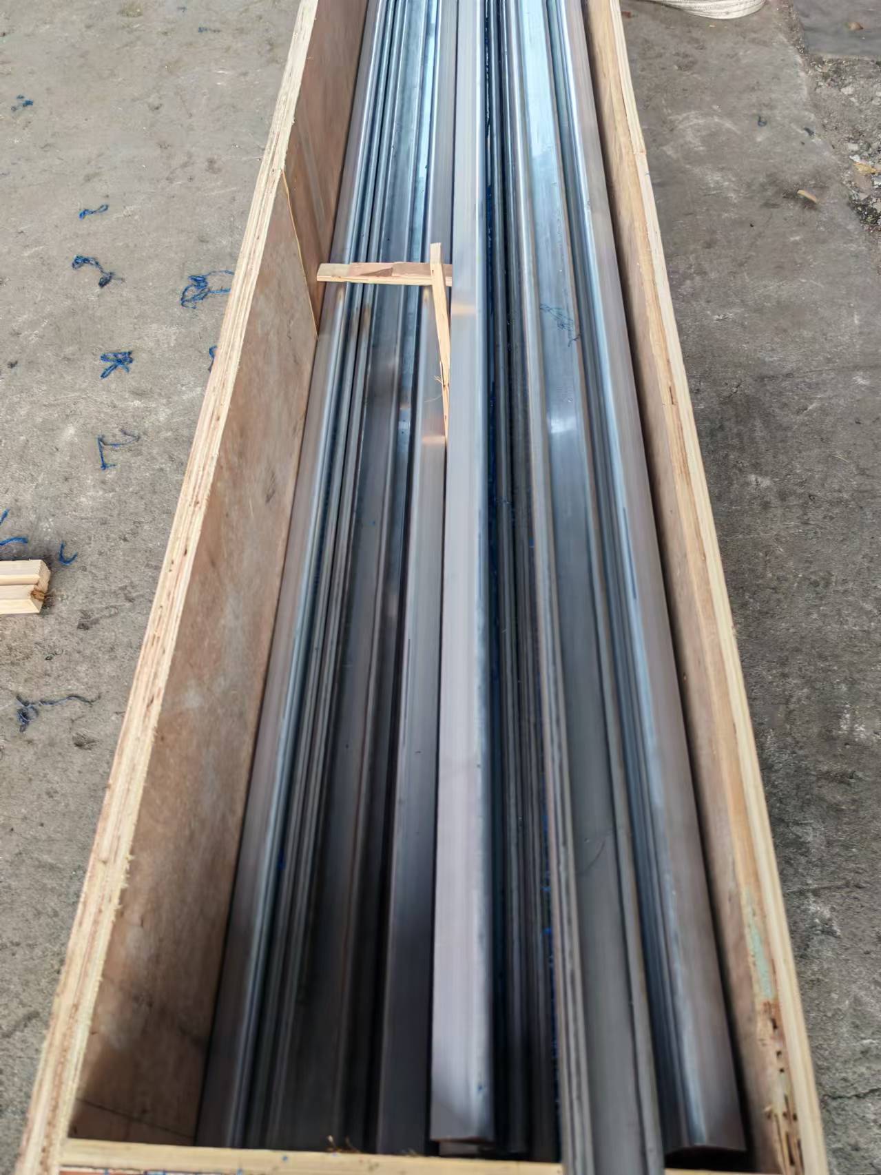 14FT TF500 Feed Beam for Sandvik equipment delivered to a happy client from Africa - Yantai ...